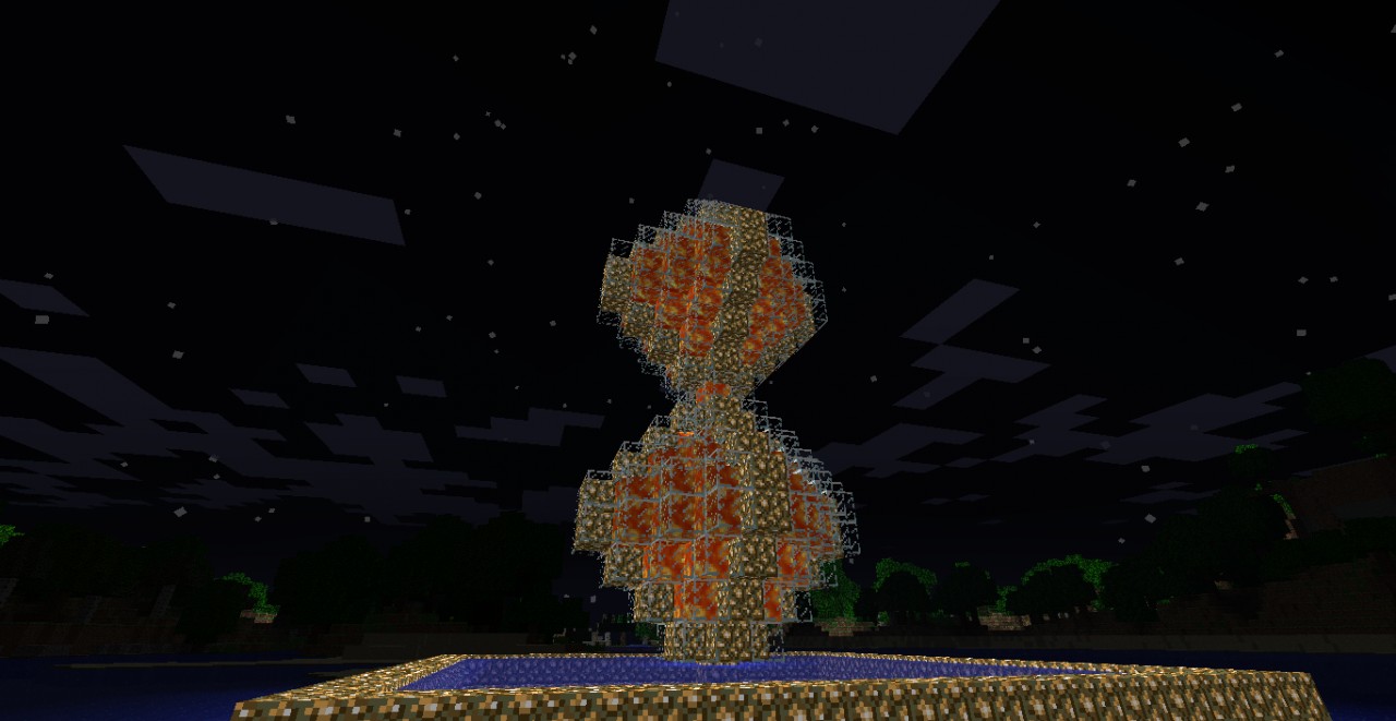 My Amazing Lava Water Fountain Minecraft Map