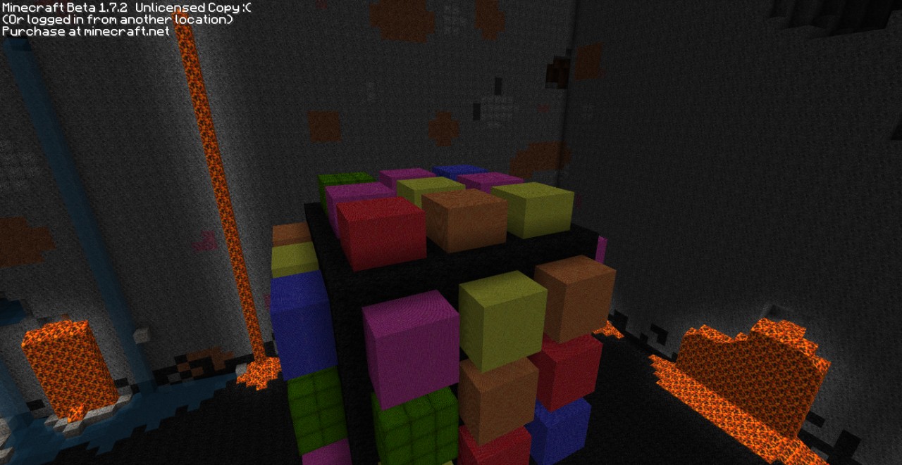 Rubix Cube Minecraft Map