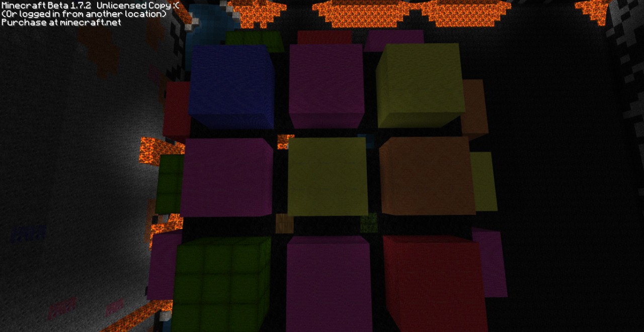 Rubix Cube Minecraft Map