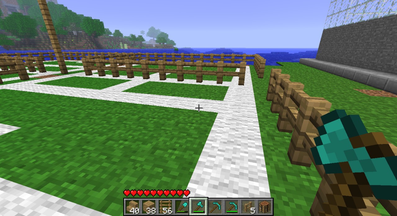 tennis courts Minecraft Map