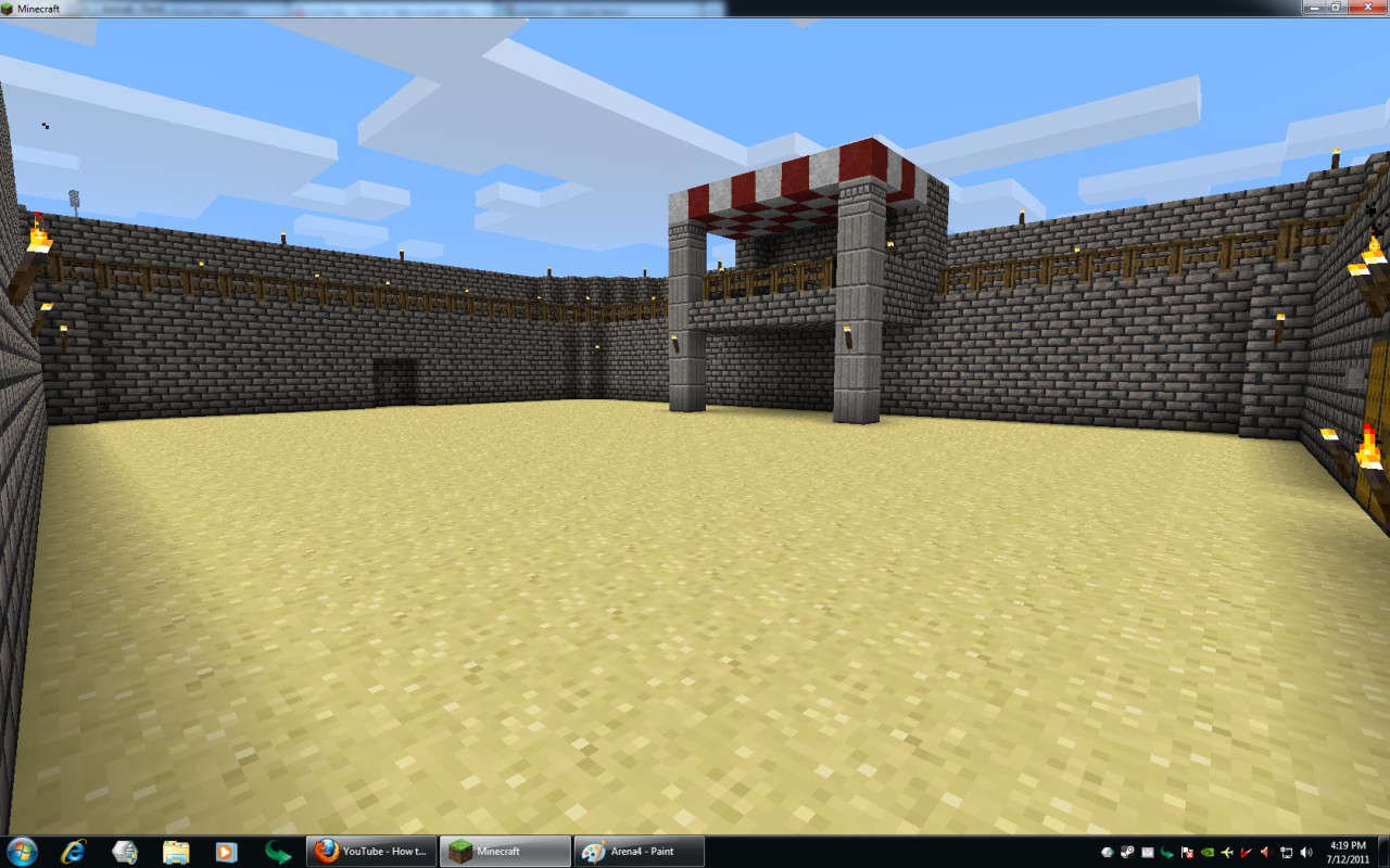 Gladiator Arena Minecraft Map