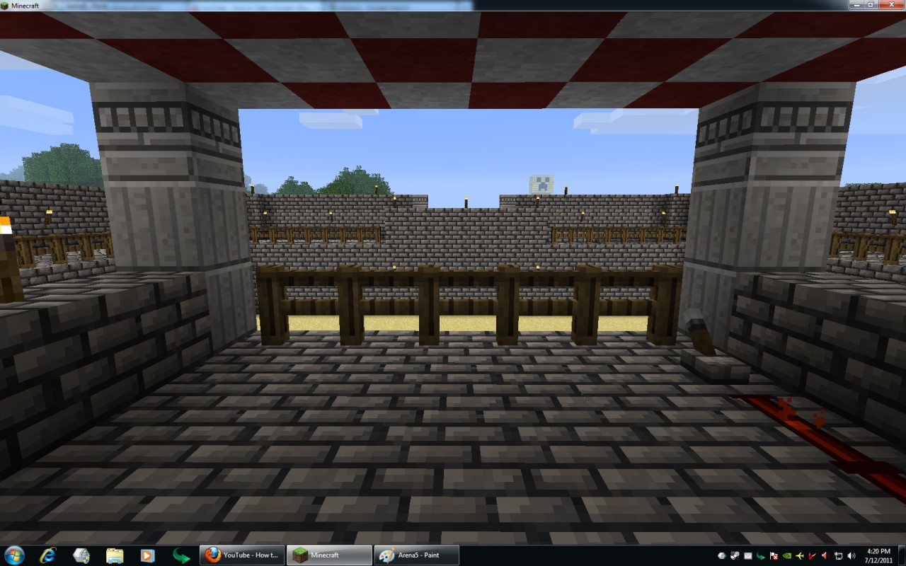 Gladiator Arena Minecraft Map