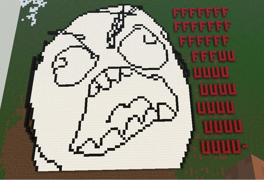 FFFUUUUUUUU Minecraft Map