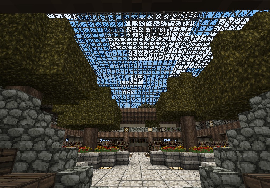 Future, and Big Library Minecraft Map