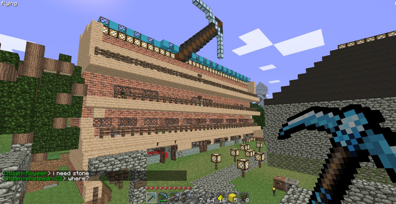 JR Network's Official Mining Guild Minecraft Map