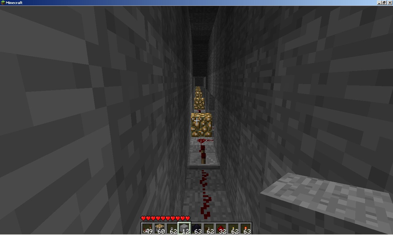 Light Switch w/ Pistons Minecraft Map