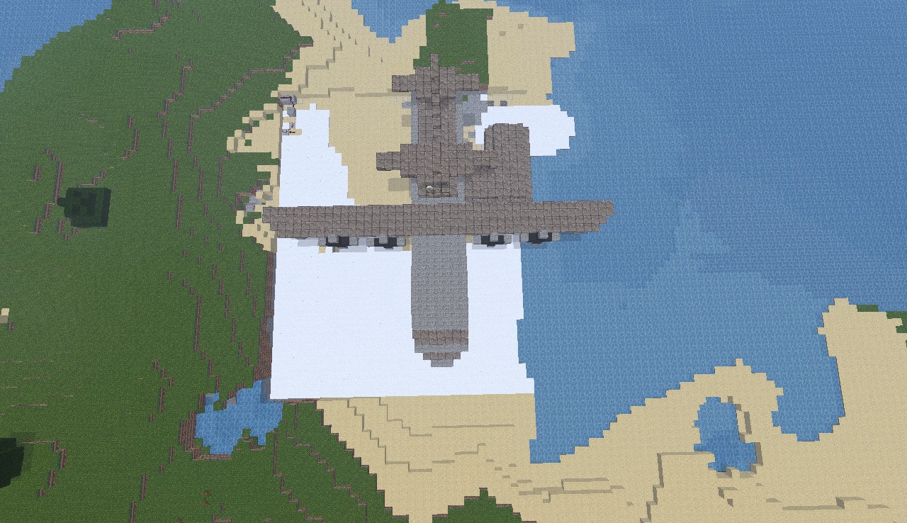 The AC - 130 Minecraft Map