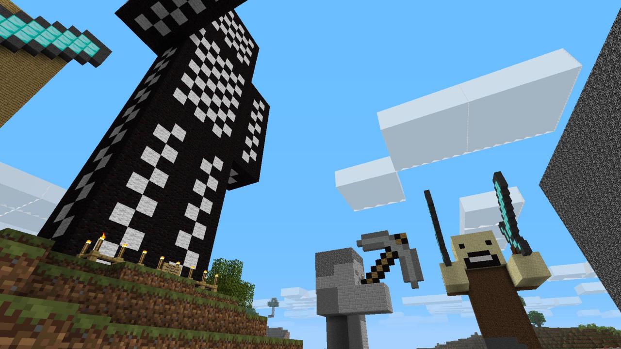 I made myself again with rest of giants Minecraft Map