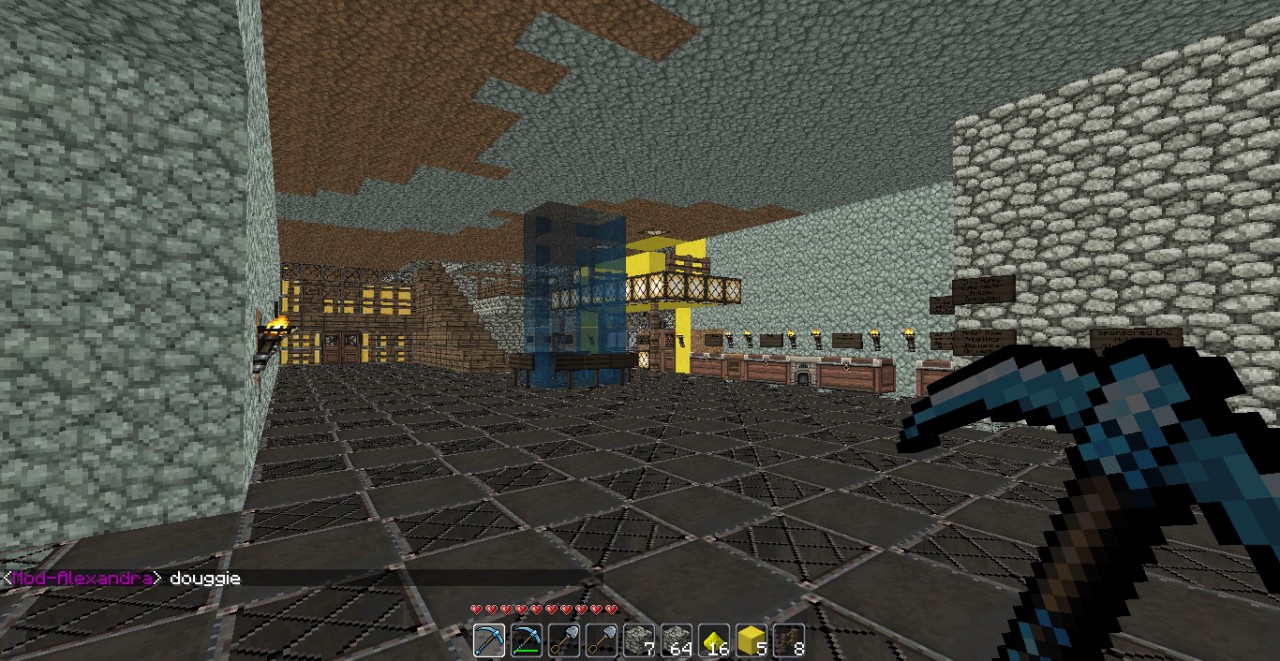 JR Network's Official Mining Guild Minecraft Map