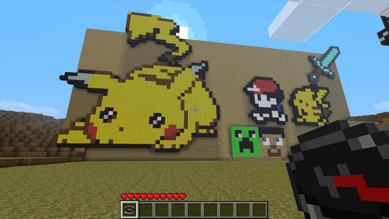 pikachu Minecraft Map