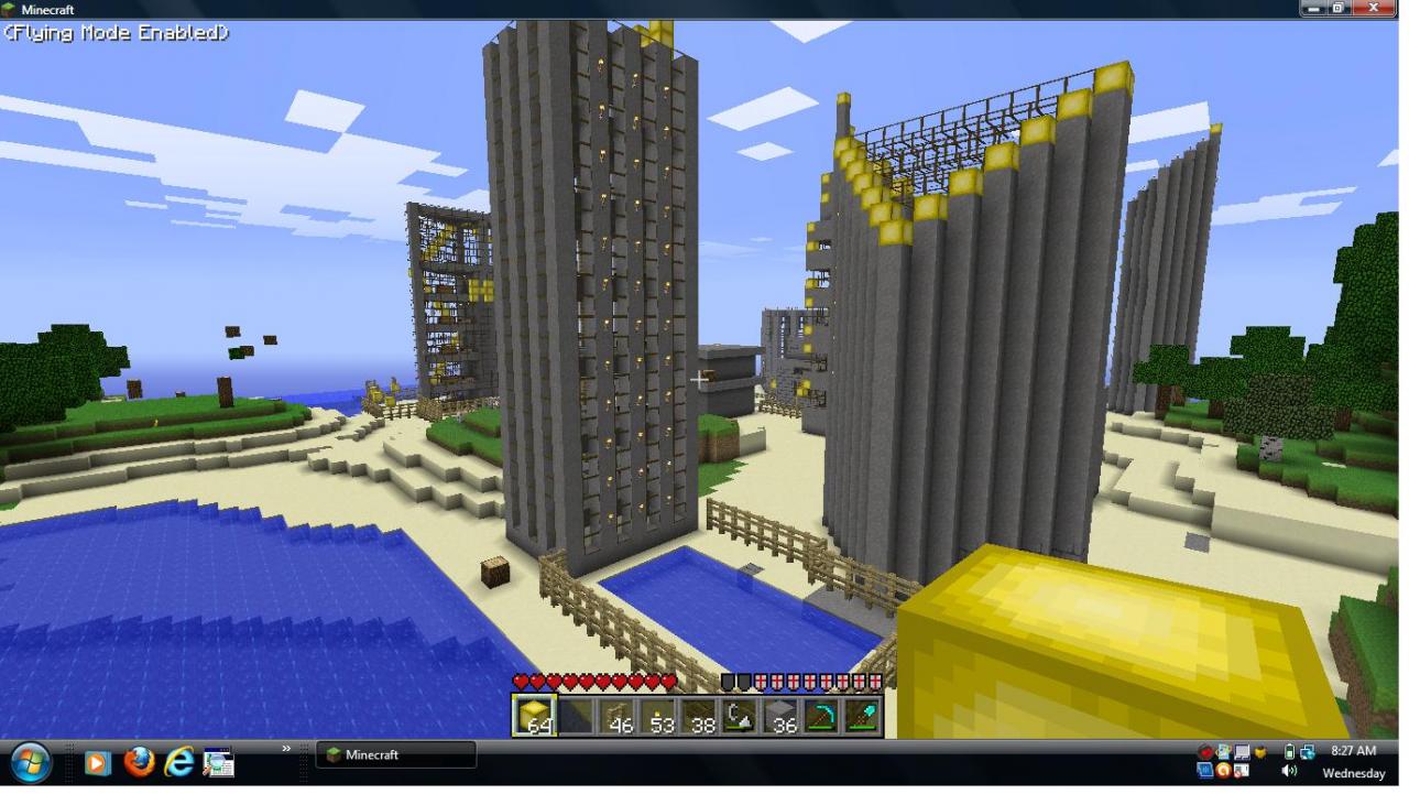 mini plaza hotel by HARSH Minecraft Map