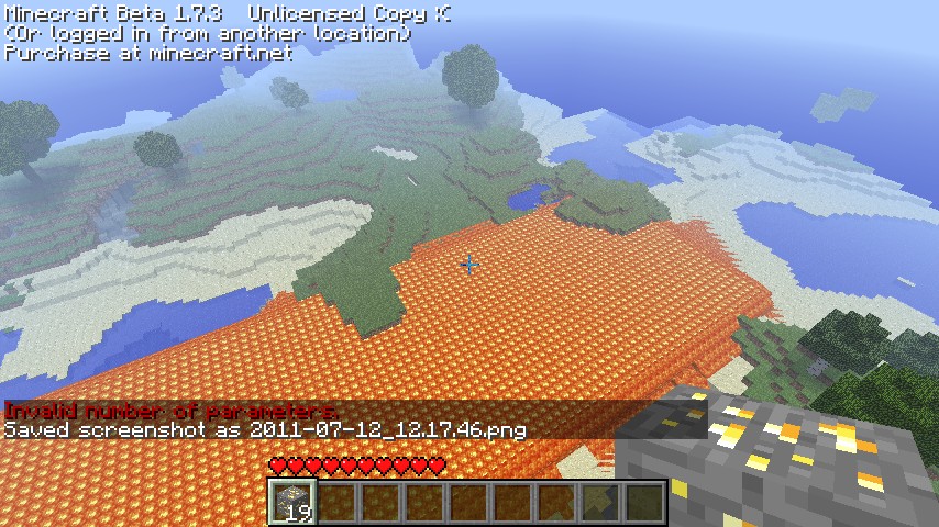 ULTIMATE lava Minecraft Map