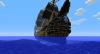 Giant squid attacks ship Minecraft Map