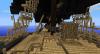 Giant squid attacks ship Minecraft Map