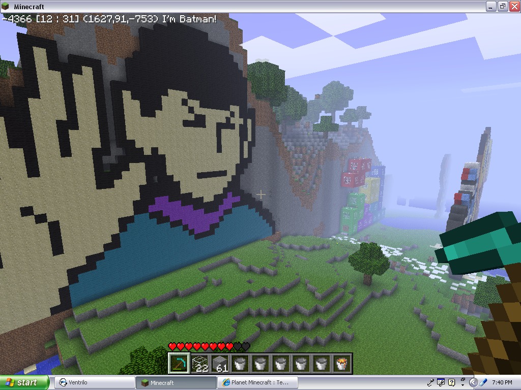 Epic tetris house Minecraft Map