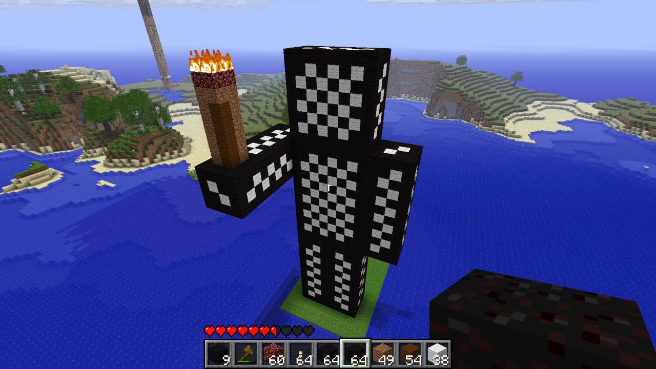 Made myself giant Minecraft Map