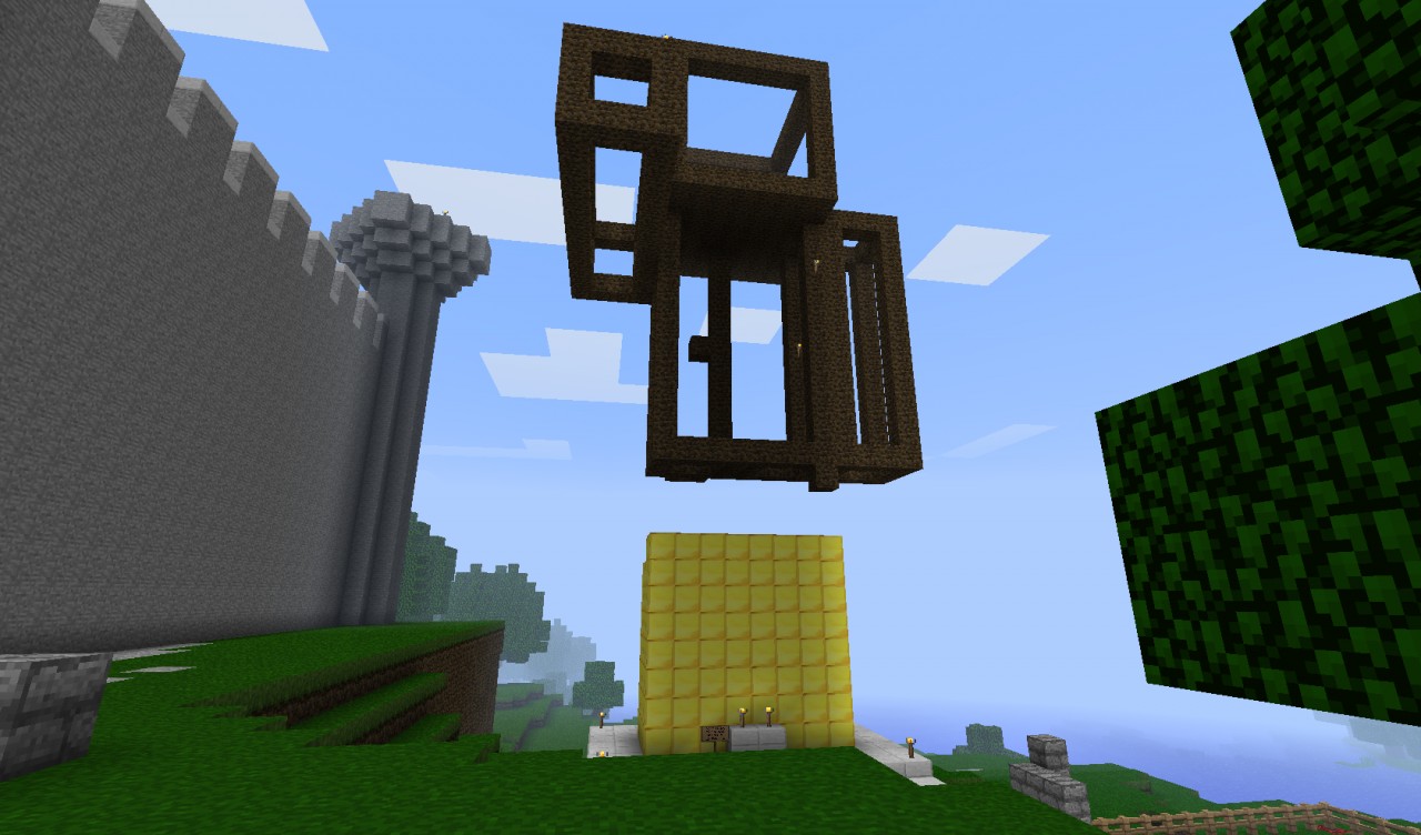 Golden Statue Minecraft Map