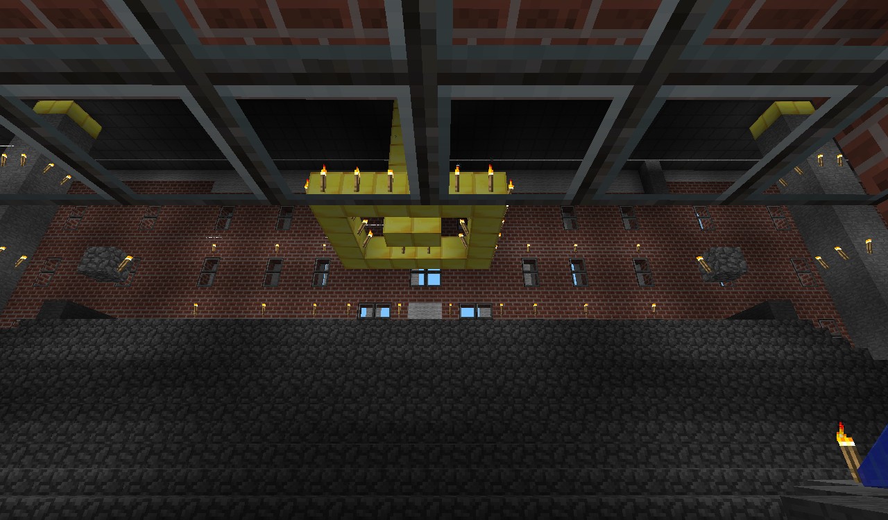 Huge Brick Library Minecraft Map