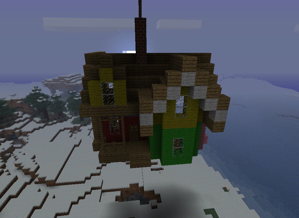 Up! Balloon House Minecraft Map