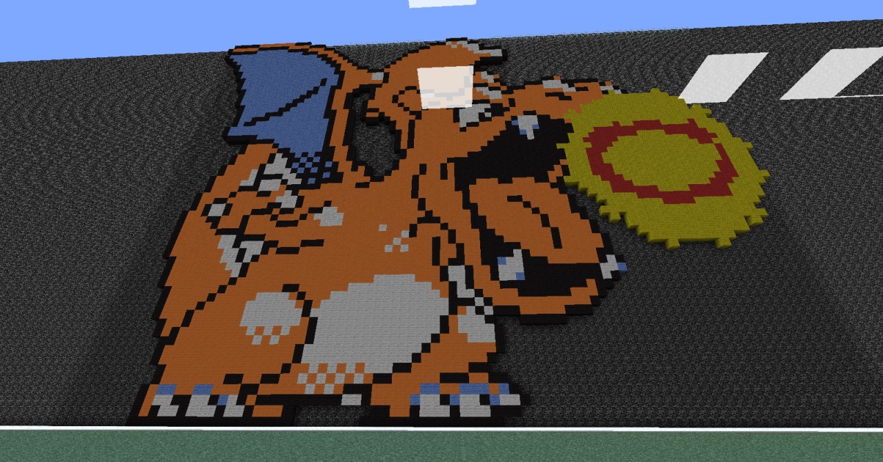 Charizard Minecraft Map