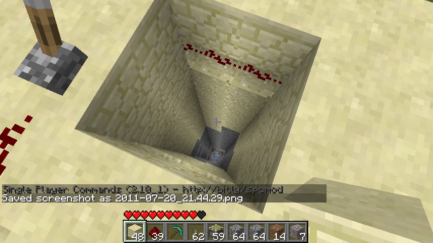 trap floor Minecraft Map