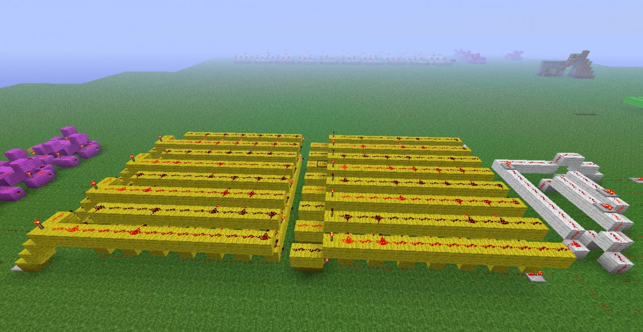 4 bit calculator Minecraft Map
