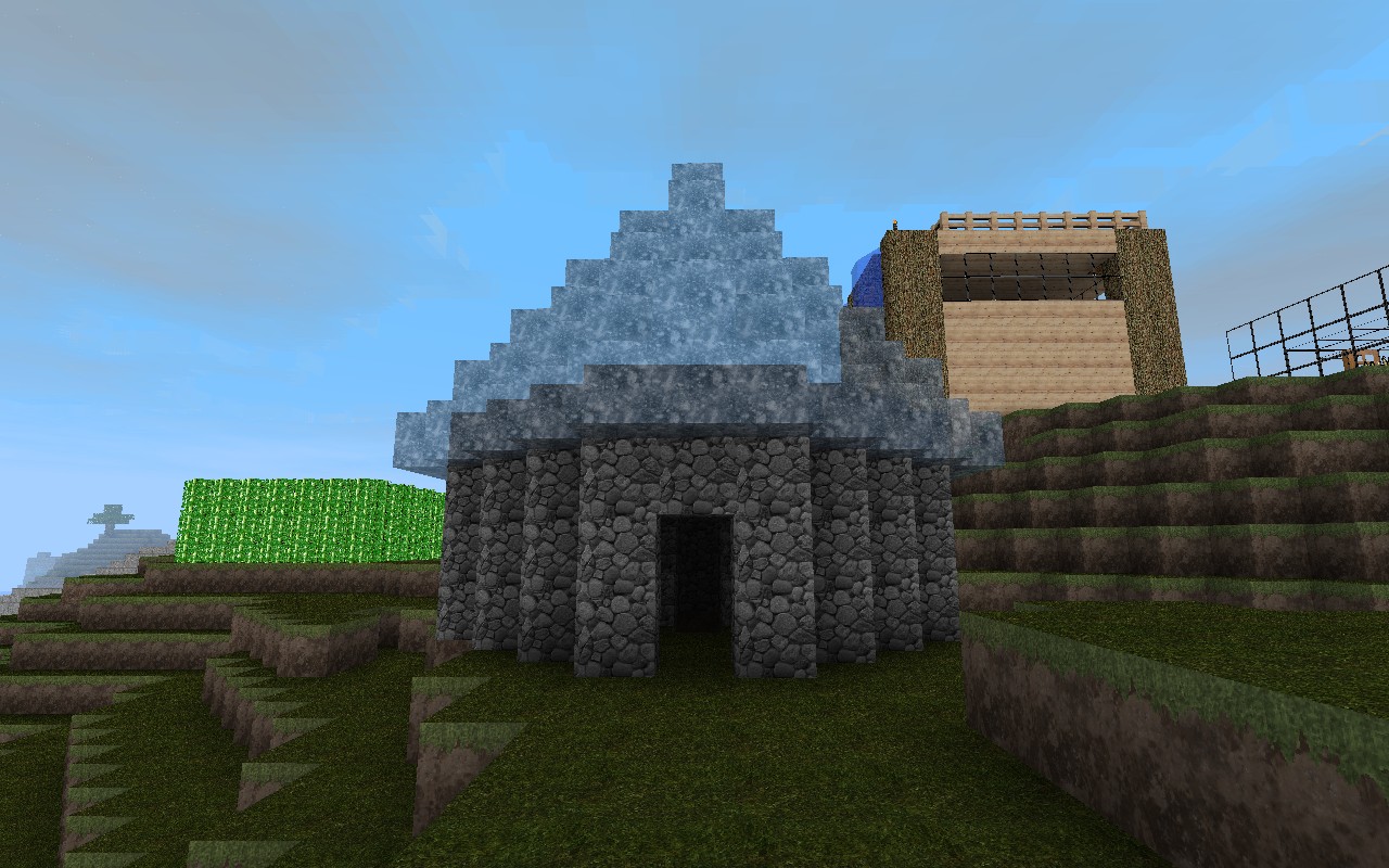 First Part of Village Minecraft Map