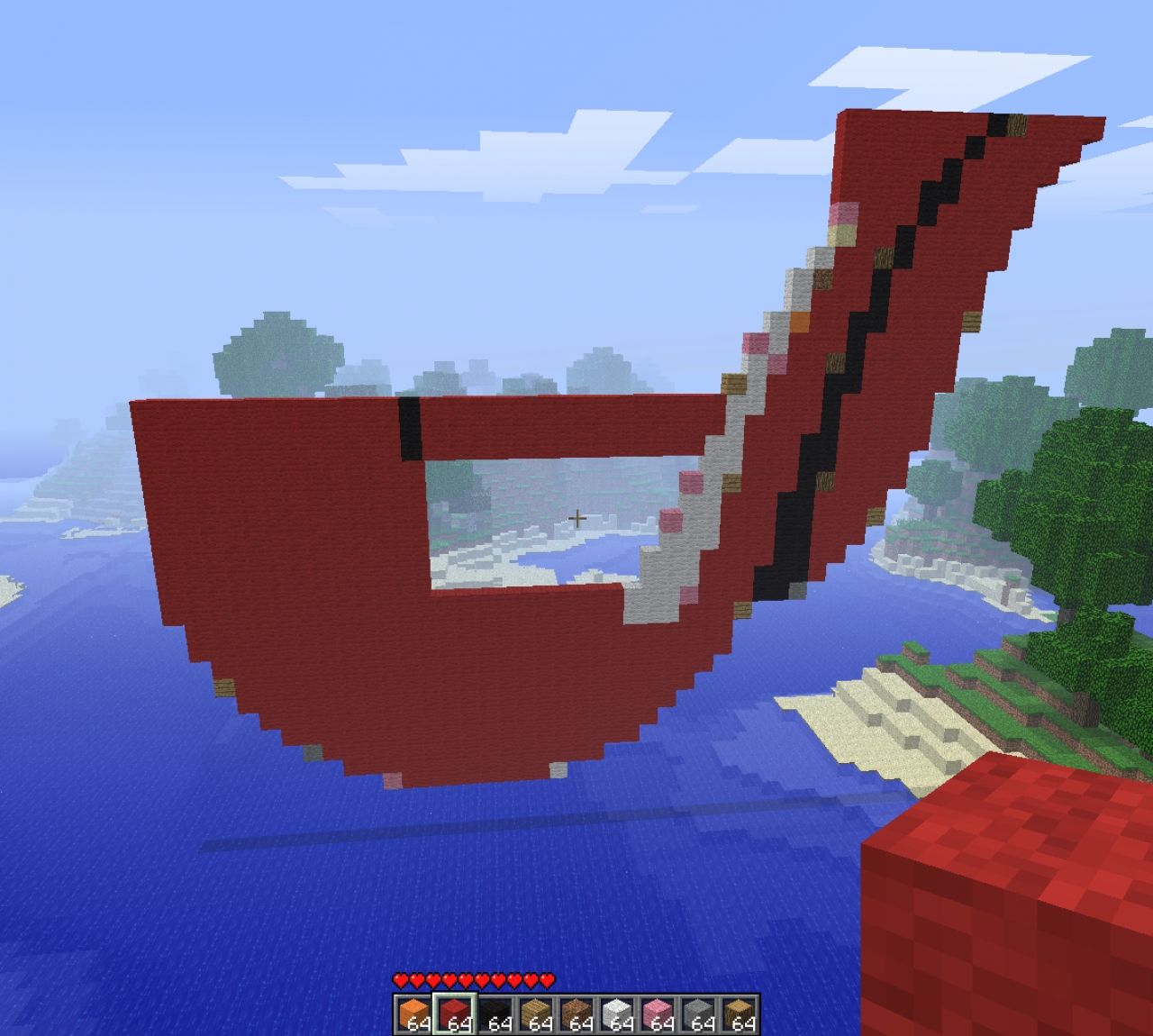Minecraft Version of The Rolling Stones Logo Minecraft Map
