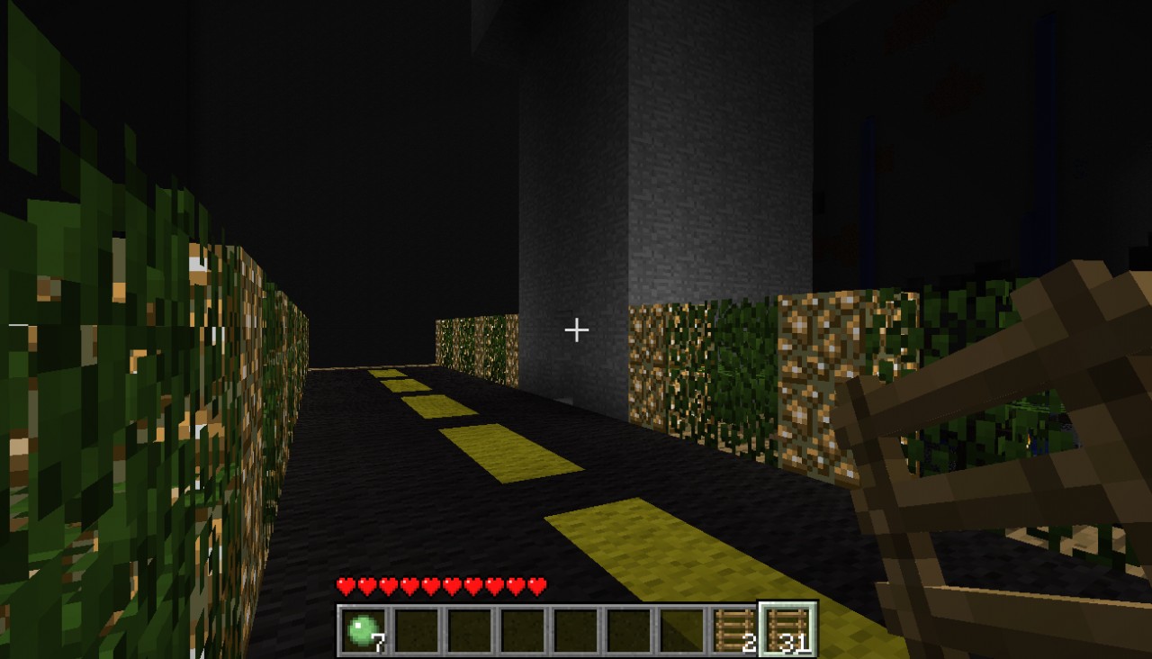 ATC tower, plane workshop, storage room, and runway platform Minecraft Map