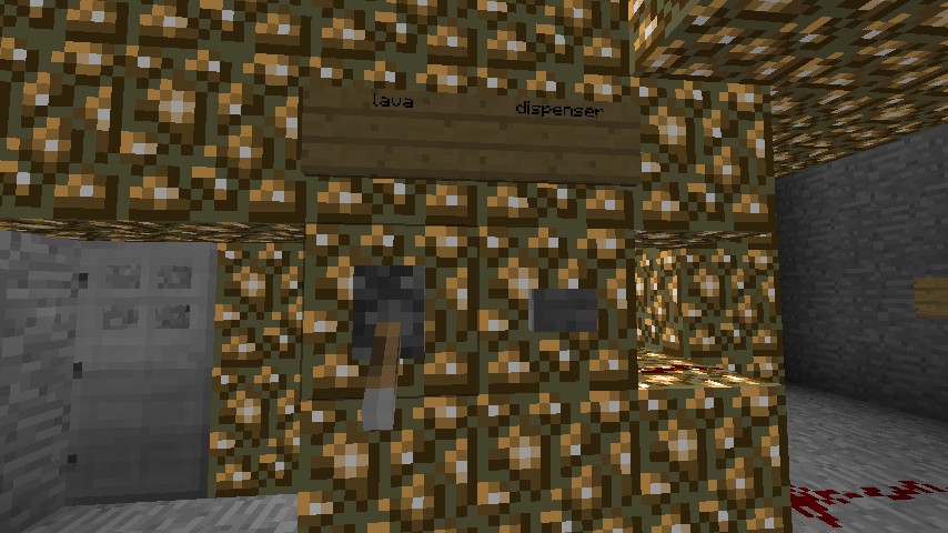 Mob farm and trap-three choices to kill:water,arrows(dispenser) and water Minecraft Map