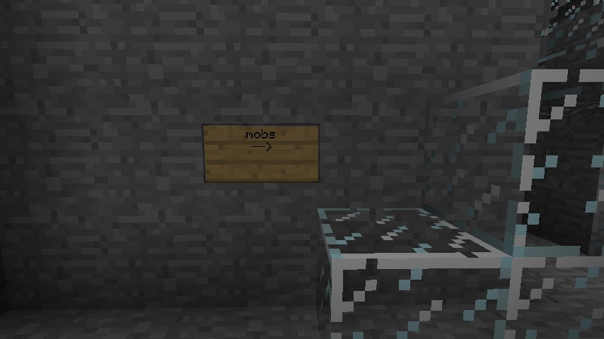 Mob farm and trap-three choices to kill:water,arrows(dispenser) and water Minecraft Map