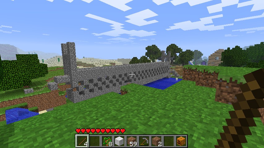 Cobblestone Bridge Minecraft Map