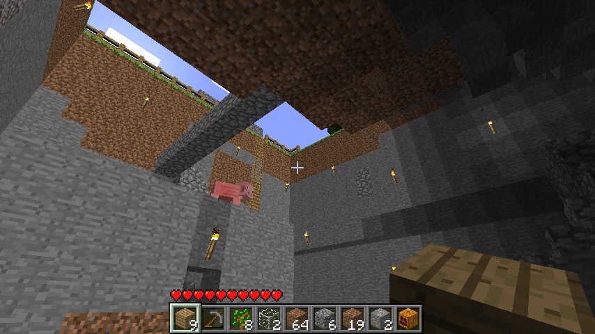 The endless mine Minecraft Map