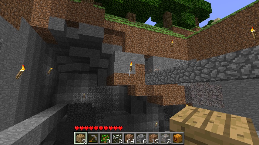 The endless mine Minecraft Map