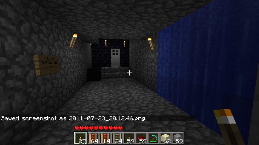 Obsidian Tower Minecraft Map