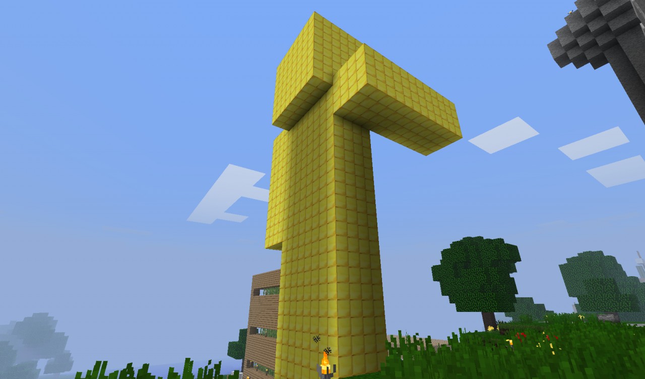 Golden Statue Minecraft Map