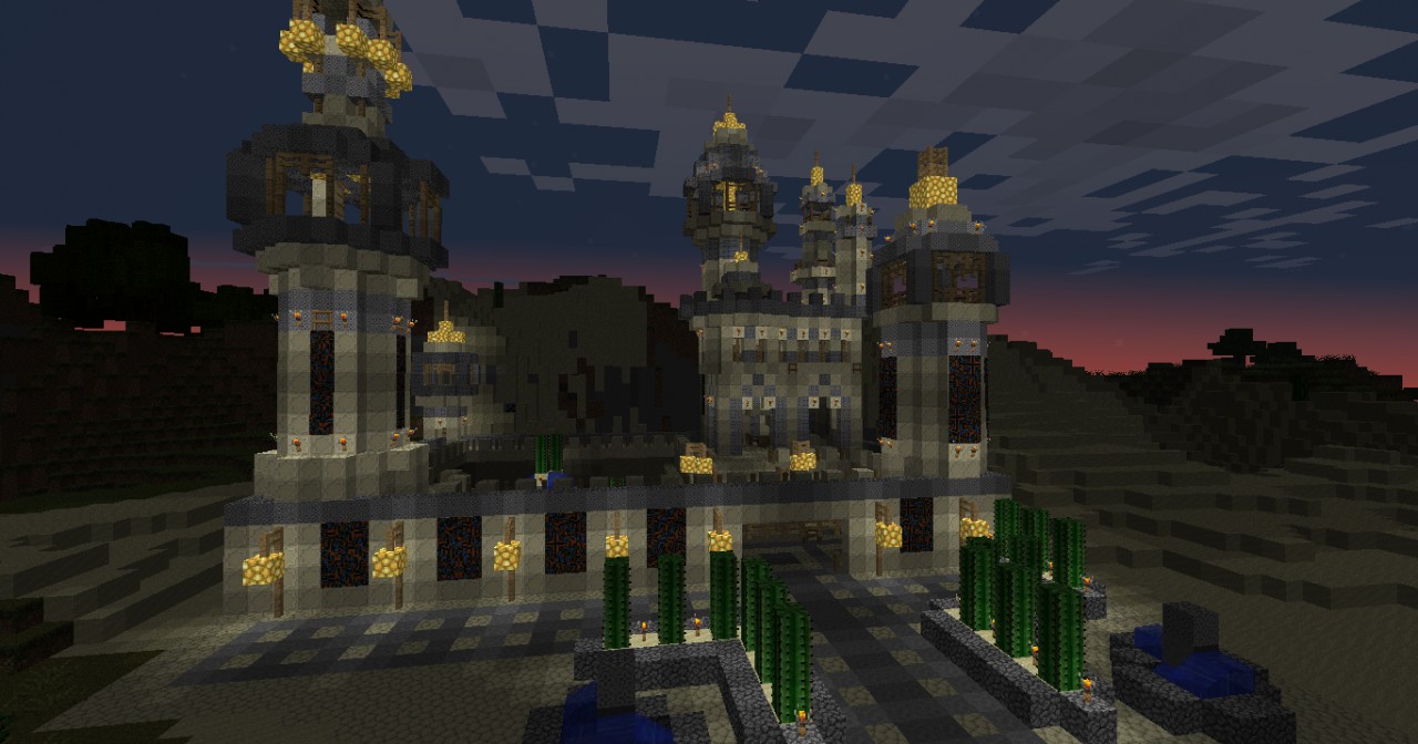 Desert Castle 1 Minecraft Map