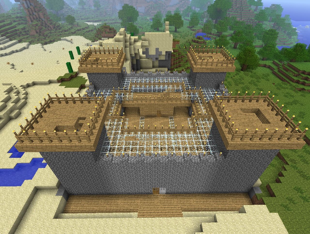 base castle Minecraft Map