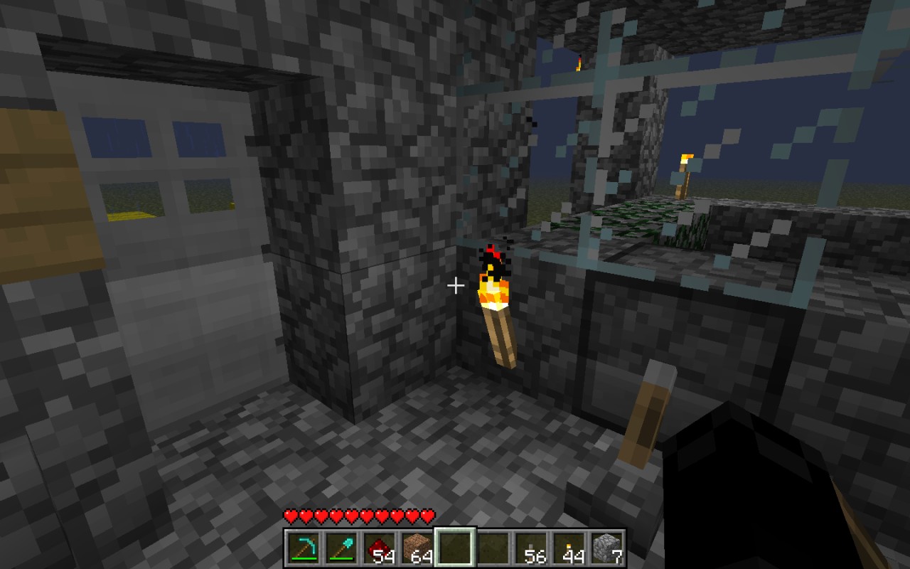 Piston Locking Guard House Minecraft Map