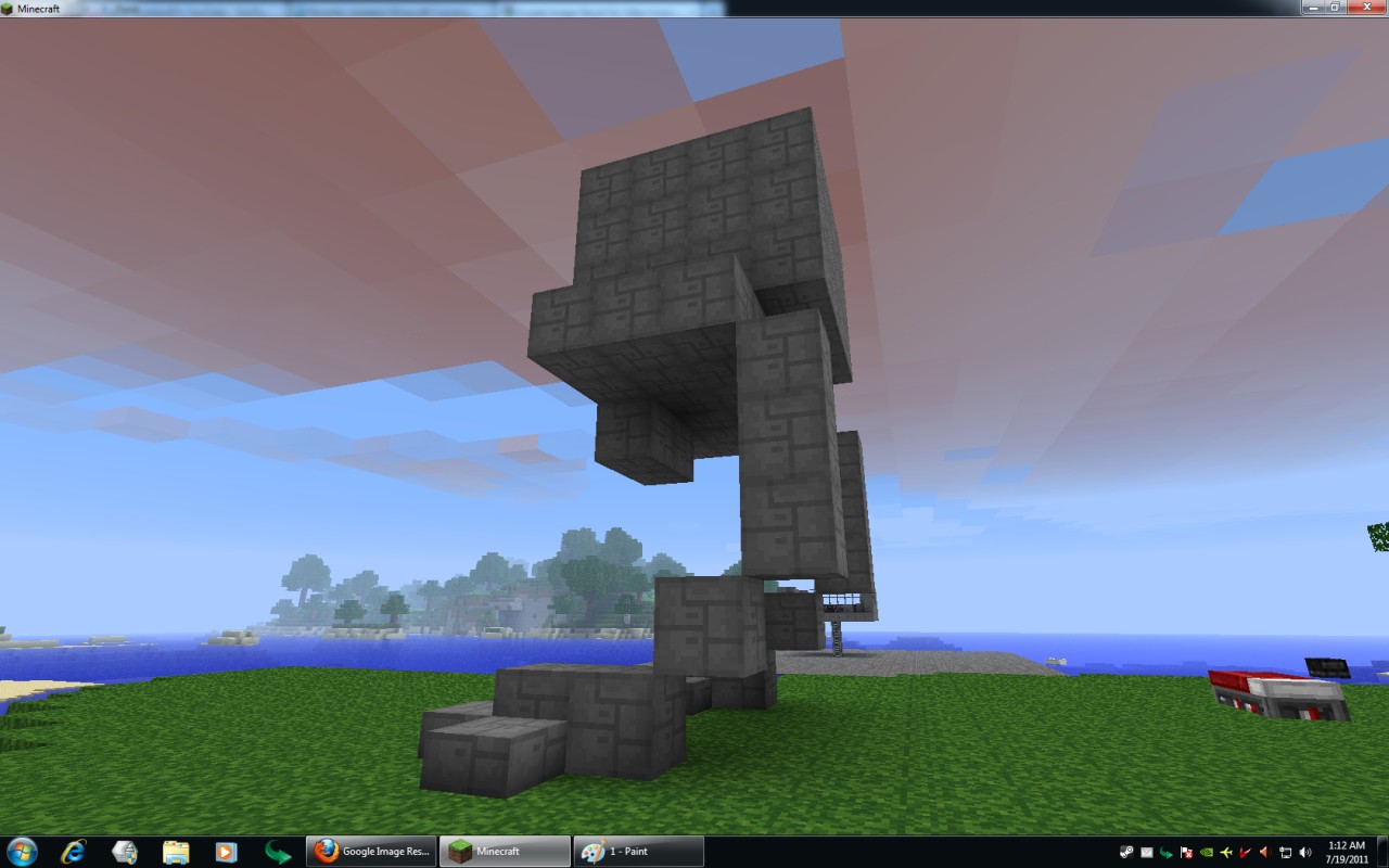 AT-ST Walker Minecraft Map