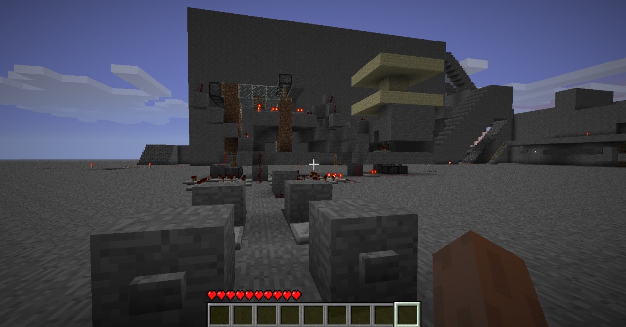 Three blocks high piston elevator Minecraft Map