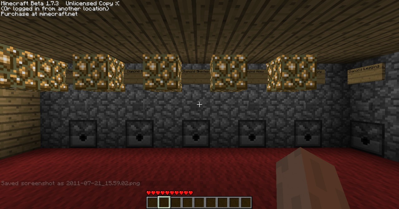 The Dispenser Room Minecraft Map