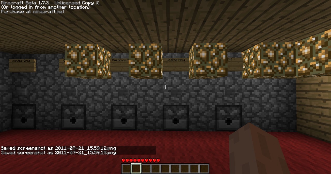 The Dispenser Room Minecraft Map