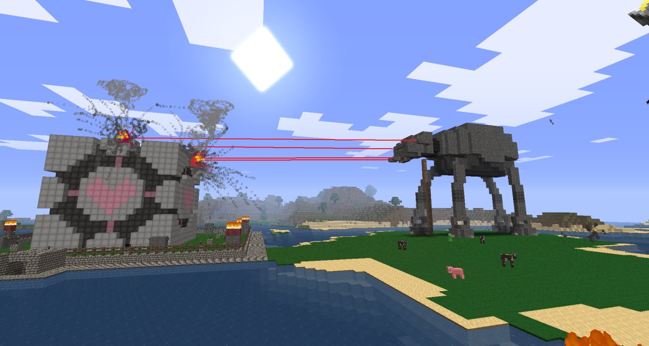 Star Wars AT-AT (Quick & Dirty) Minecraft Map