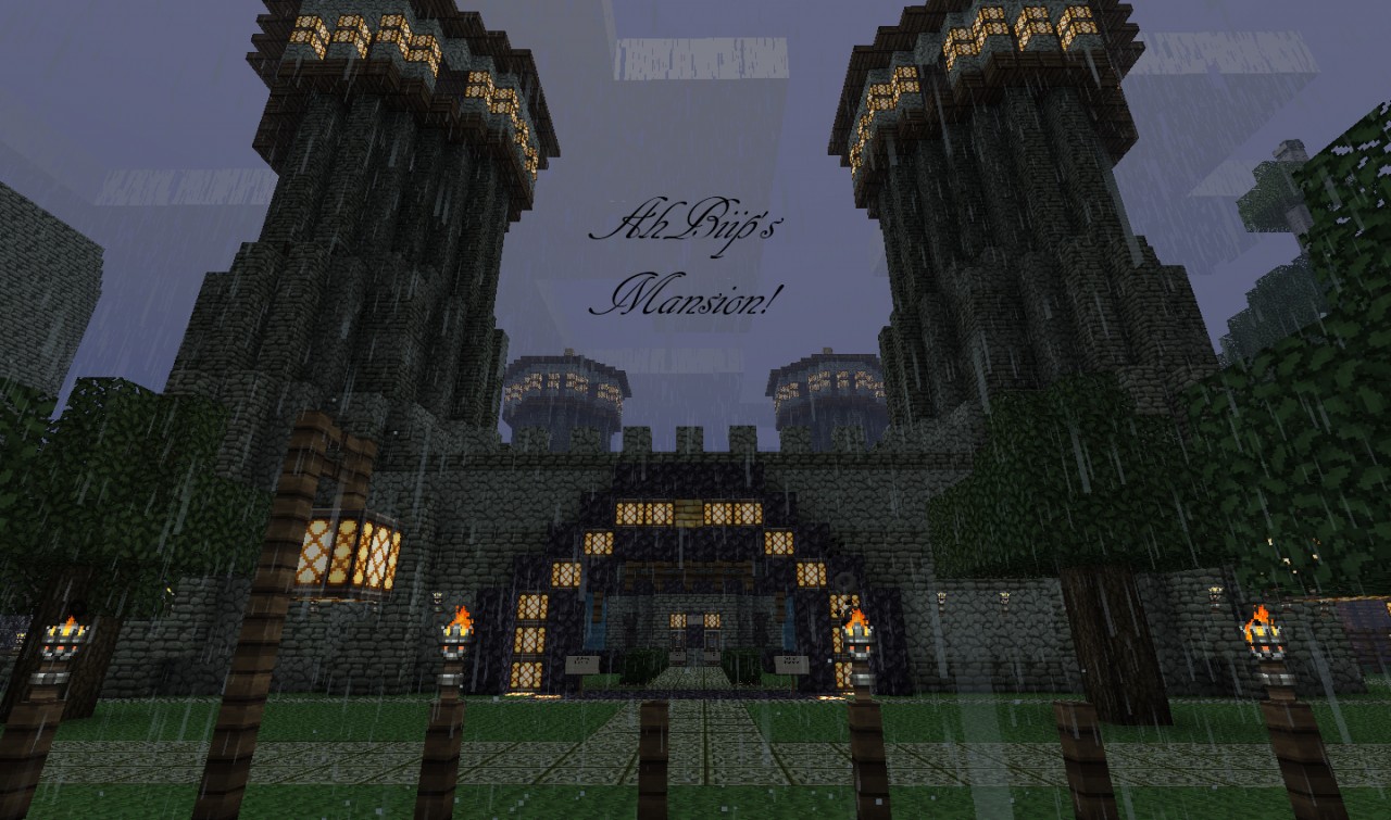 My castle/mansion Minecraft Map