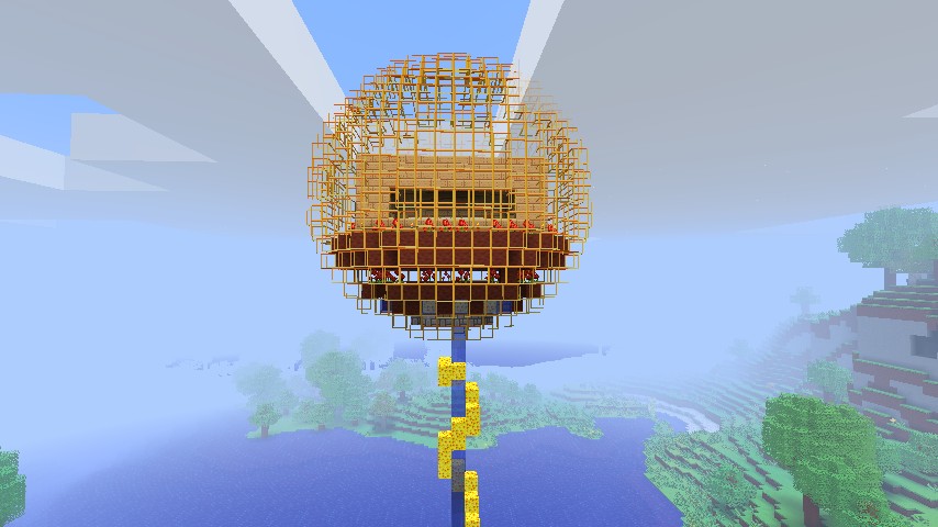 Sphere house Minecraft Map