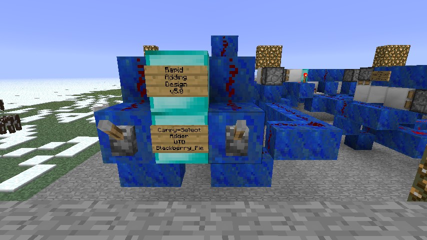 UTD Utilities RAD5 (Rapid Adding Design) Minecraft Map