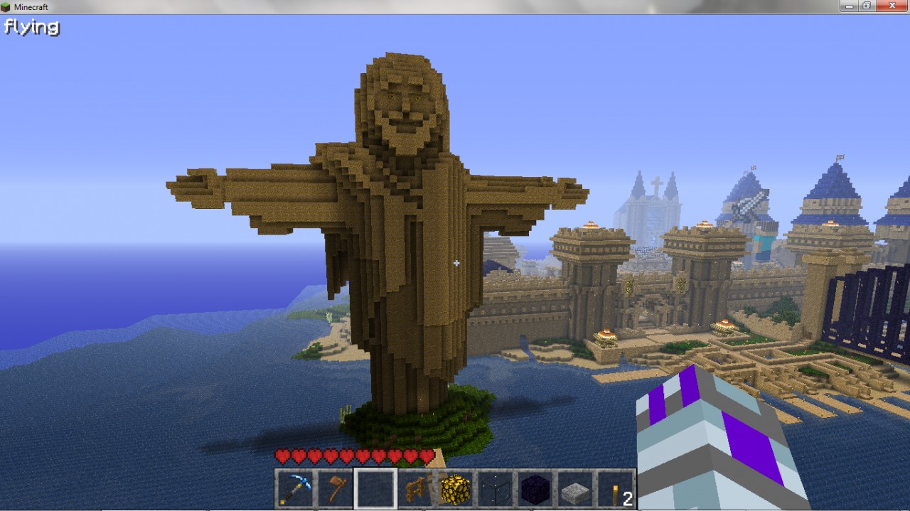 Jesus Statue Rio Minecraft