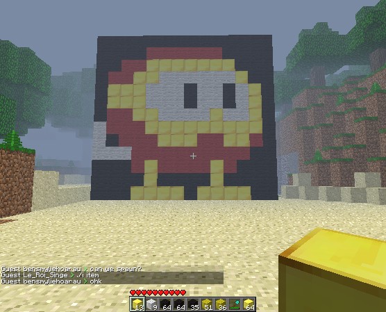 My 2nd PixelArt Minecraft Map