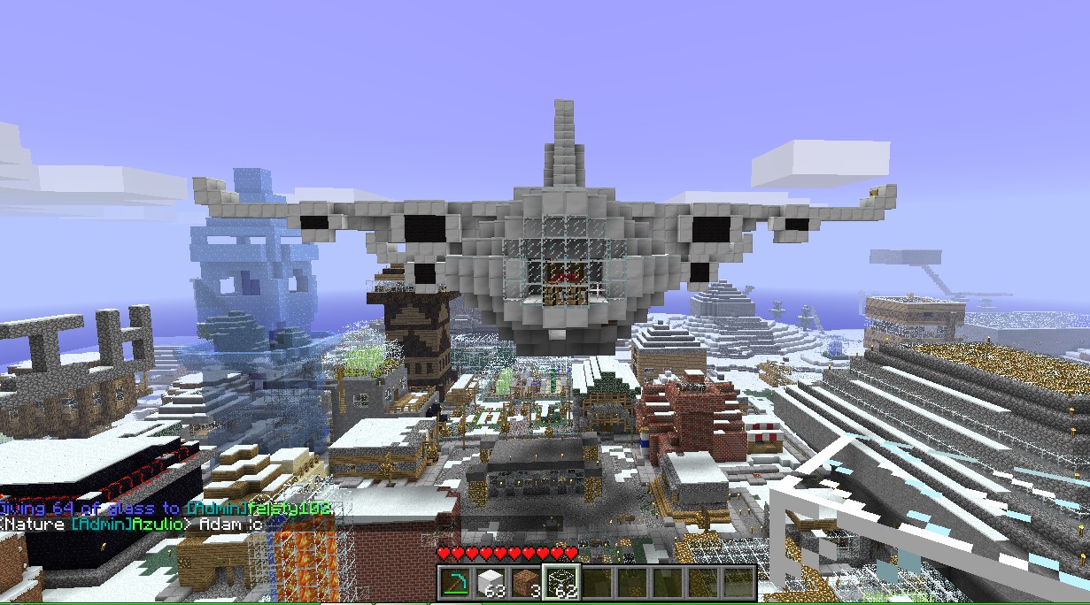 Iron ac 130 Minecraft Map